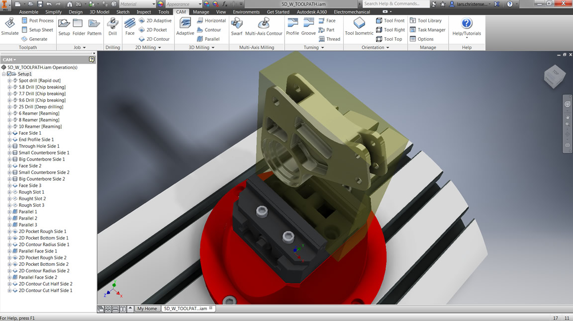 Inventor HSM | PRIOR